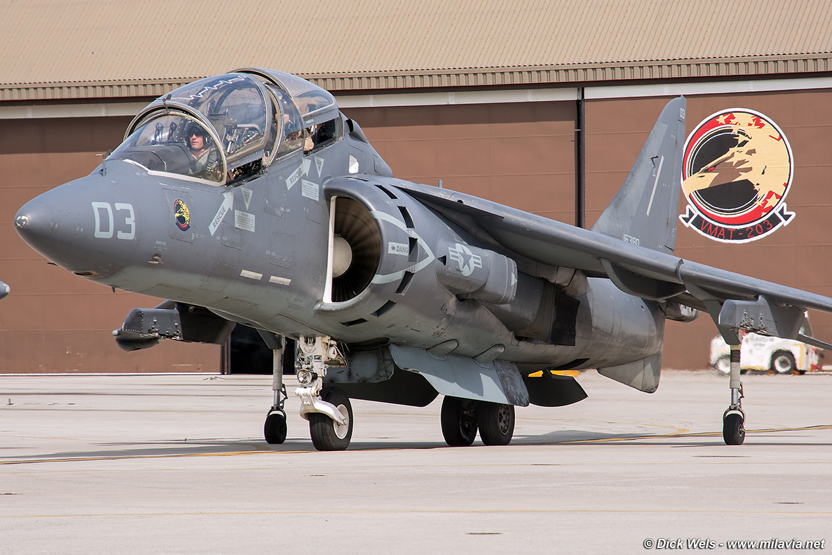 VMAT-203 - USMC AV-8B Harrier Pilot Training MCAS Cherry Point, North ...